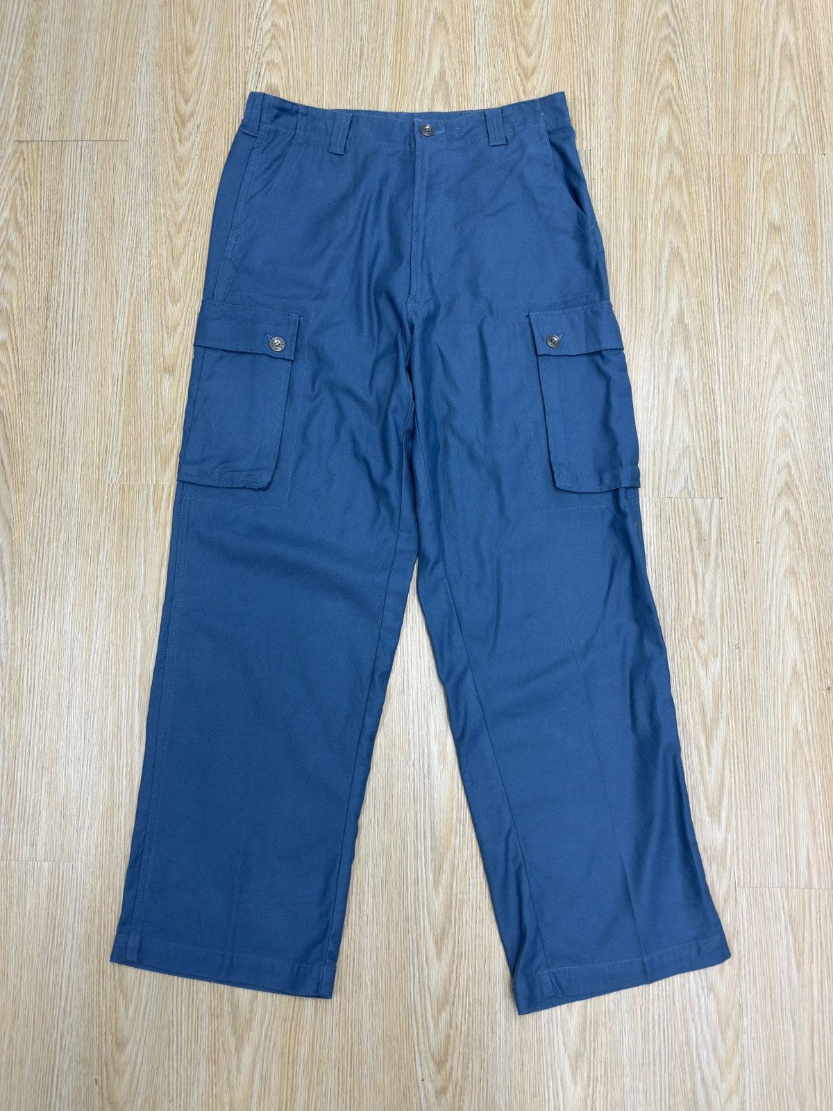 Indigo × Vintage × Voodoo Tactical Vintage Indigo Blue Cargo Pant (J546 ...