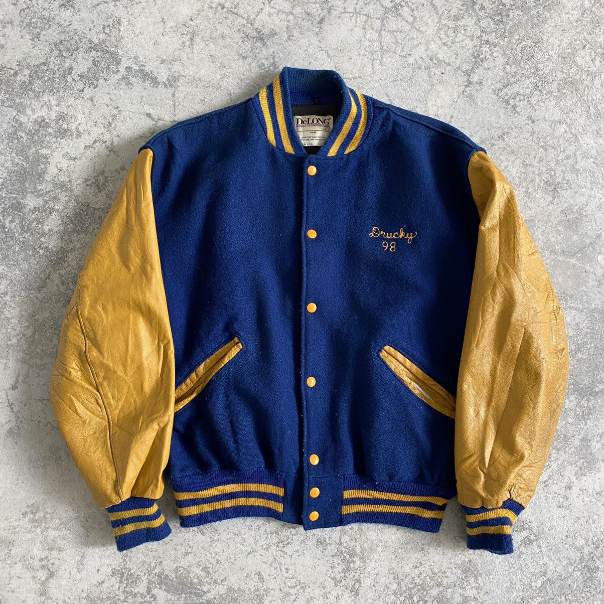 Vintage Vintage Clyde Band Drama Letterman Varsity Jacket Wool | Grailed