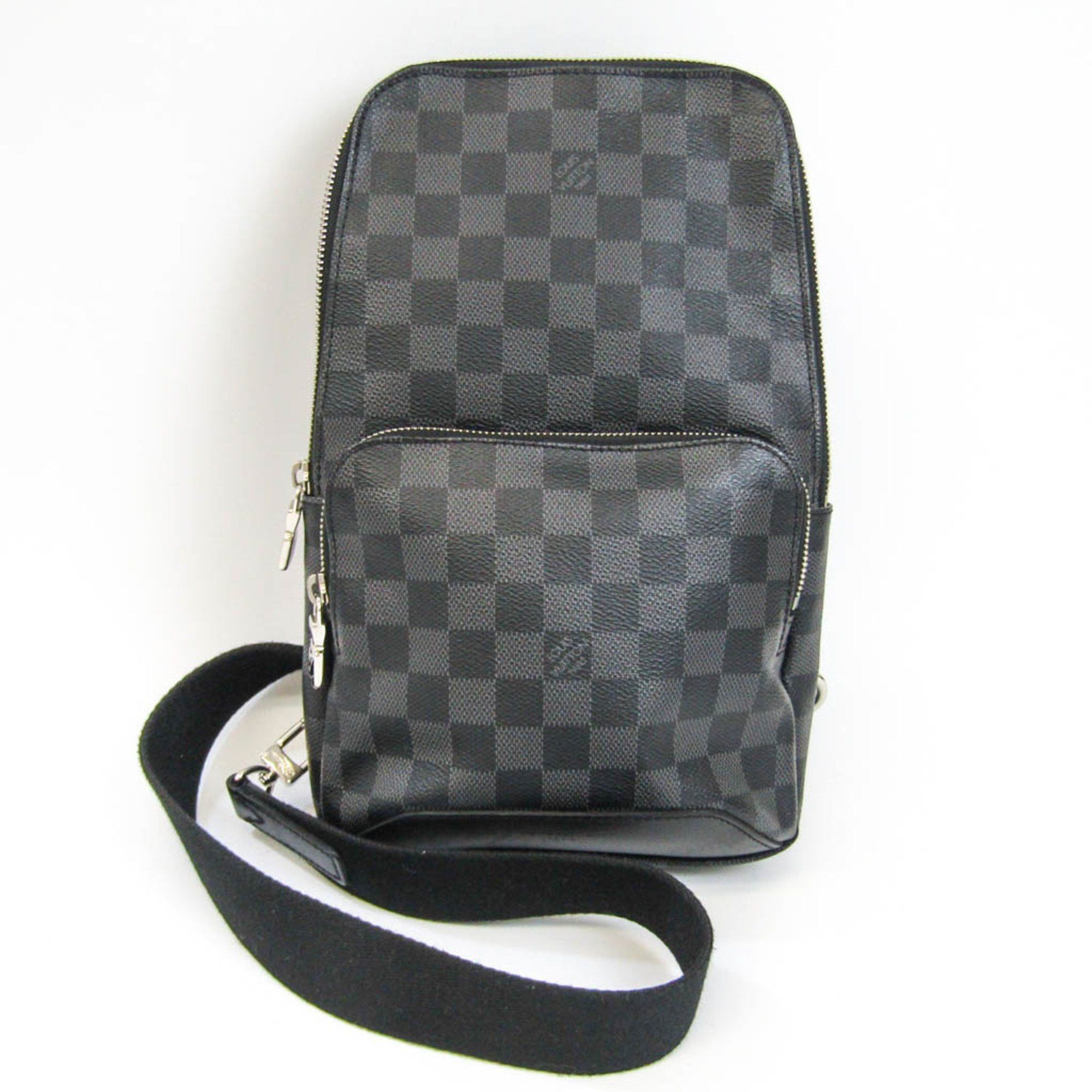 Louis Vuitton Louis Vuitton Damier Graphite Avenue Sling Bag N41719 Men ... Louis Vuitton Louis Vuitton Damier Graphite Avenue Sling Bag N41719 Men ...