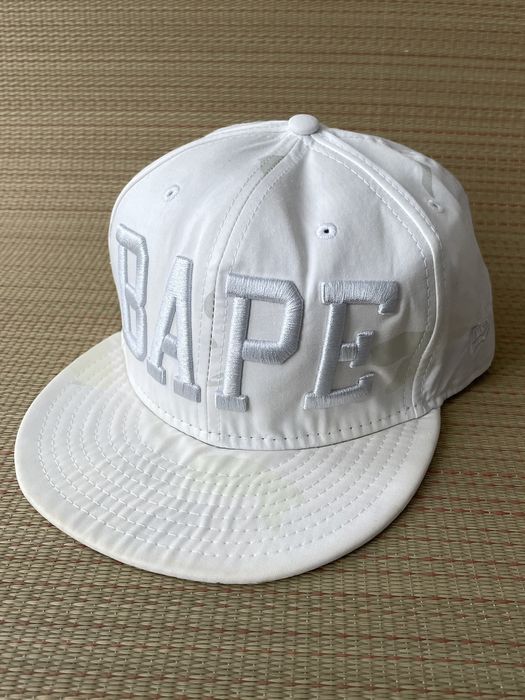 Bape A Bathing Ape Bape x New Era Flat Brim Full Cap Hat | Grailed