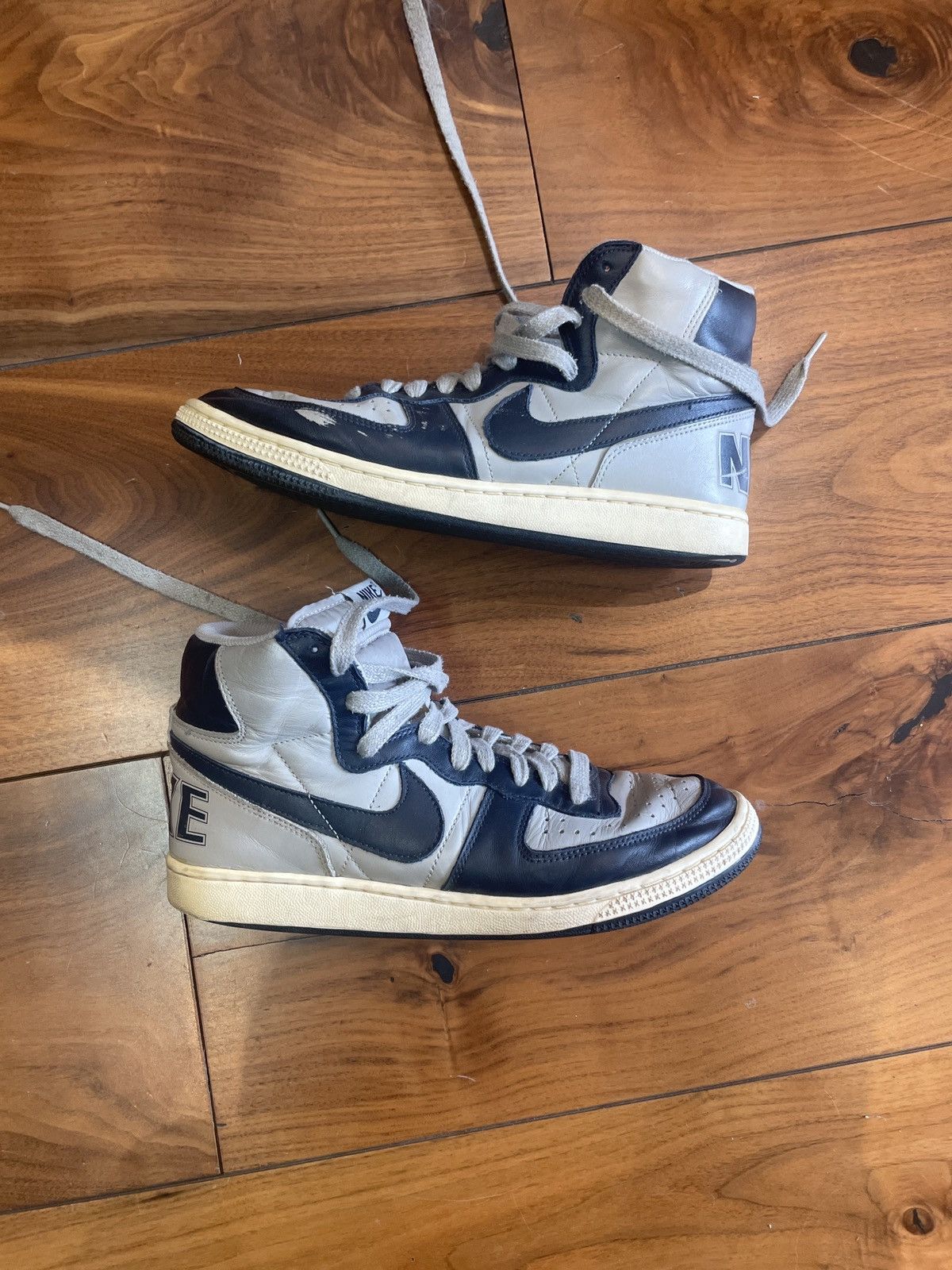 Nike Terminator High Vntg Granite | Dark Obsidian-Sail | Grailed