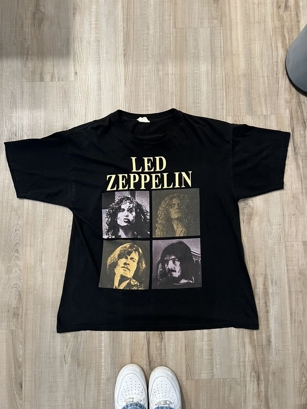 Vintage Vintage 90’s Led Zeppelin Angel Panel T Shirt | Grailed