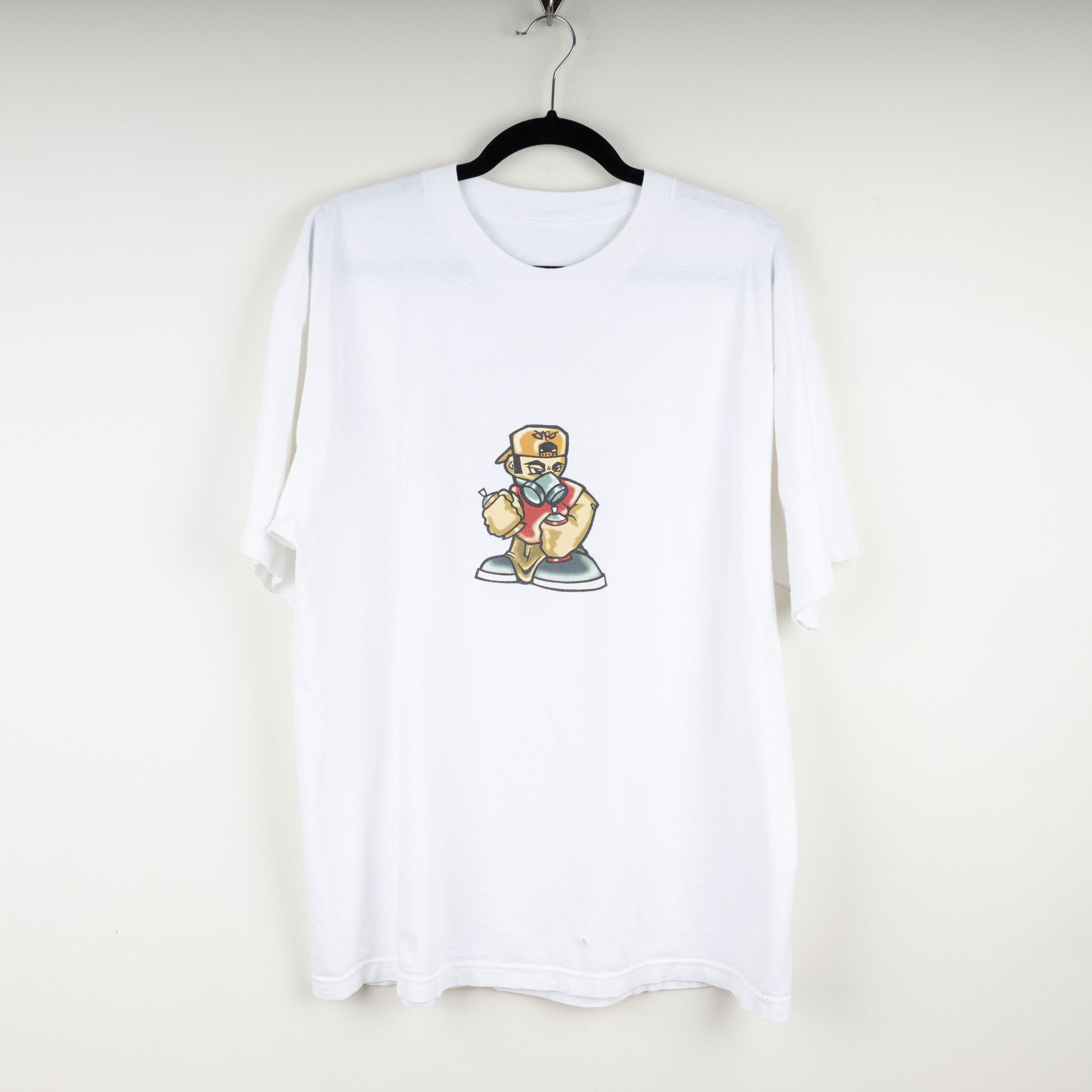 Jnco Vintage 90s JNCO Jeans Skater Mascot Hip Hop Tee | Grailed