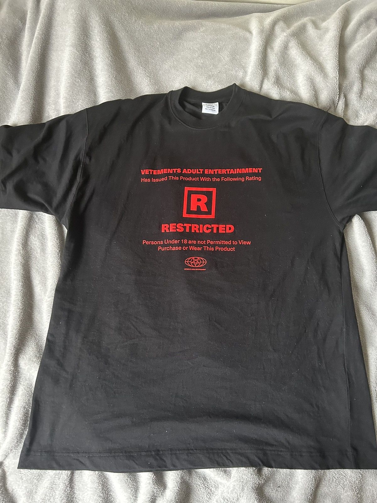 Vetements Vetements restricted T | Grailed