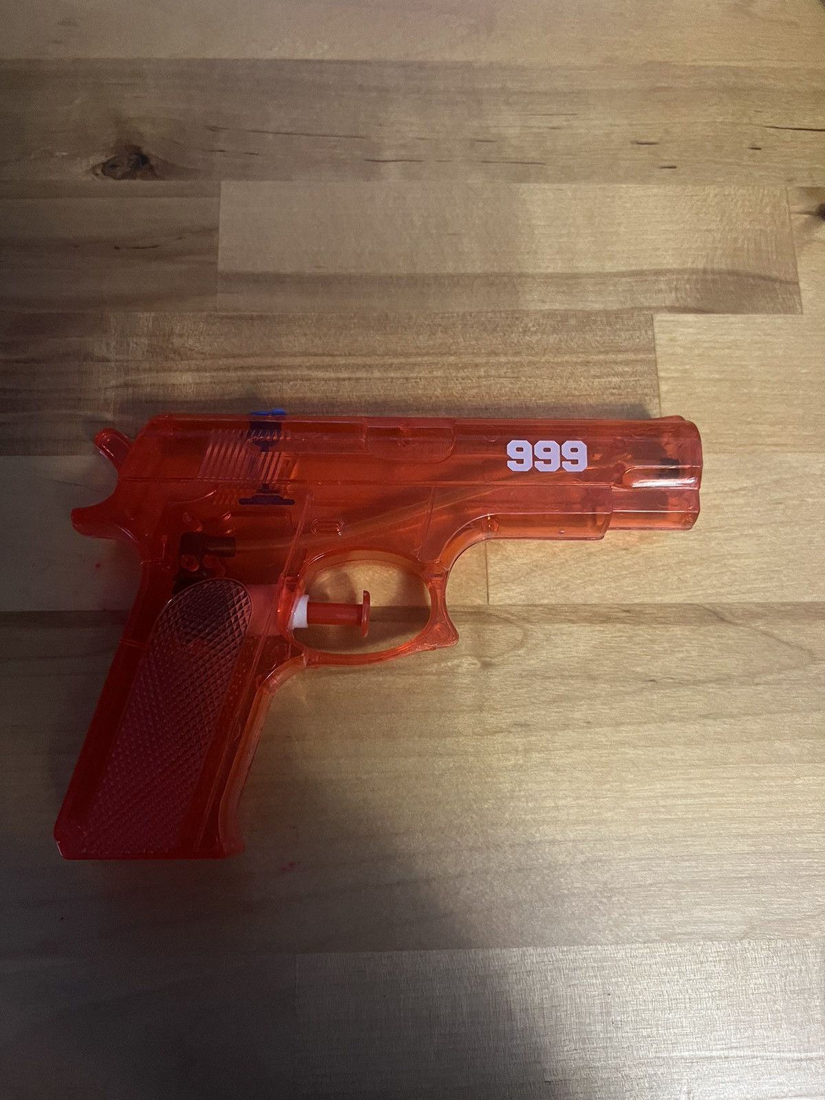 999 Club Juice WRLD “Armed and Dangerous” RED Water Gun | Grailed