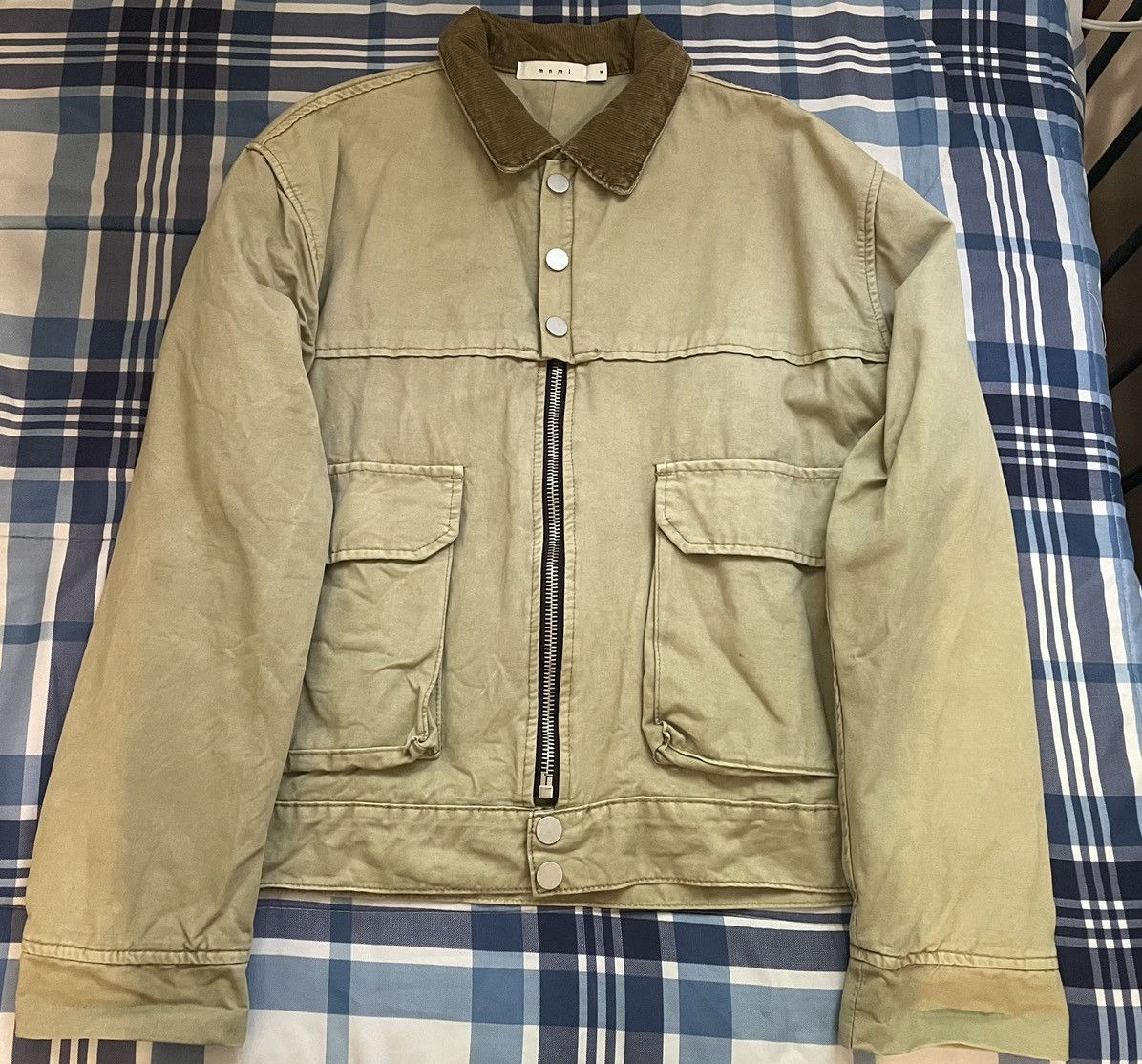 Mnml Mnml La Field Jacket Olive Grailed