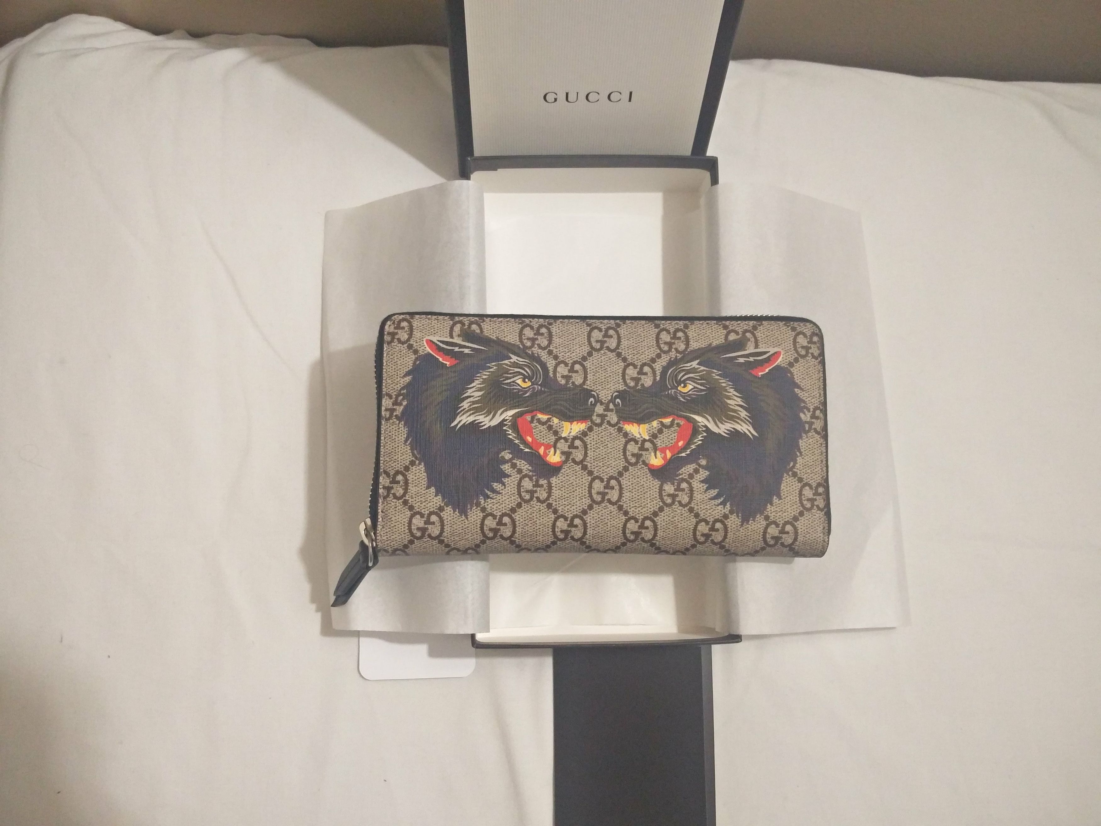 Gucci *RARE GUCCI WOLF WALLET | Grailed