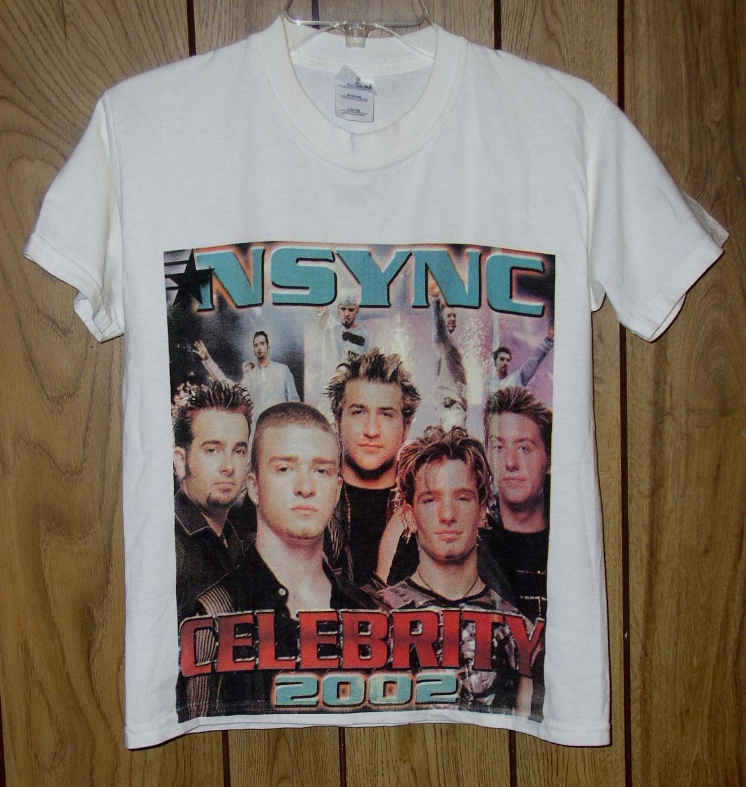 Vintage NSYNC Concert Tour T Shirt Vintage 2002 Celebrity Tour | Grailed