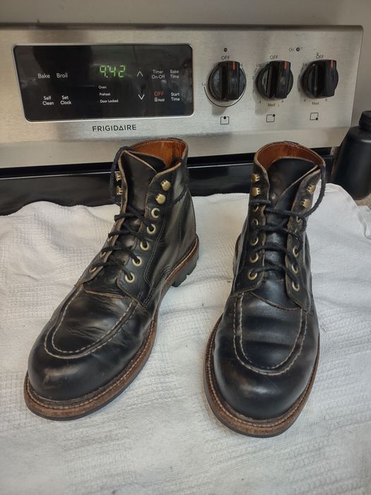 Grant Stone Brass Boot Black Chromexcel | Grailed