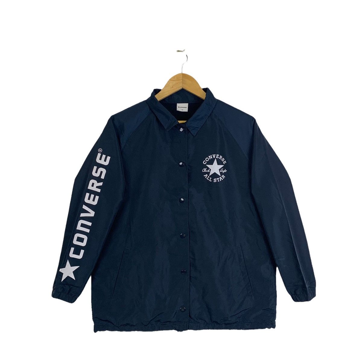 Converse CONVERSE All Star Chuck Taylor Windbreaker Coach Jacket | Grailed