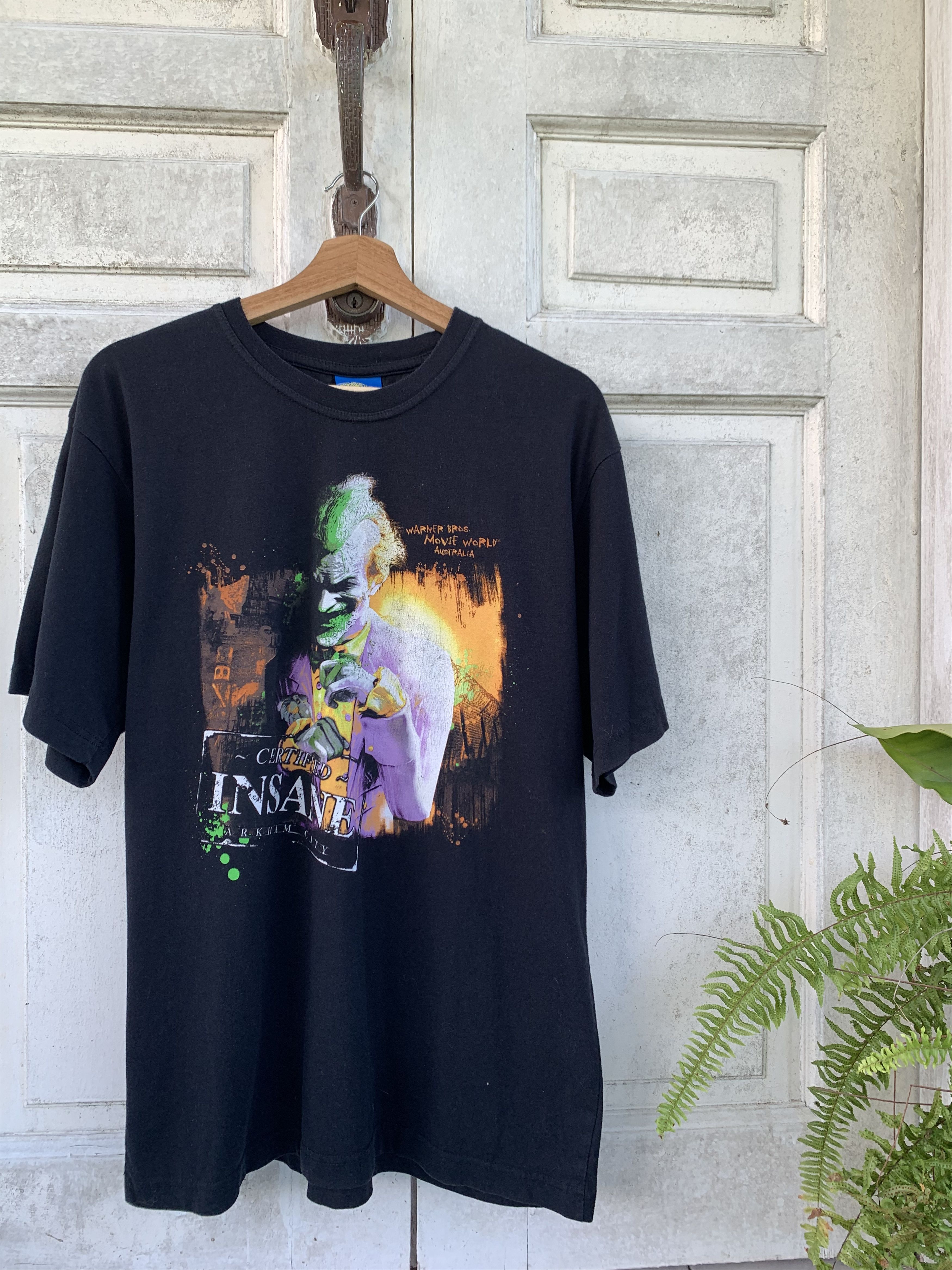 Movie × Vintage × Warner Bros Vintage Villain Joker Batman Arkham City ...