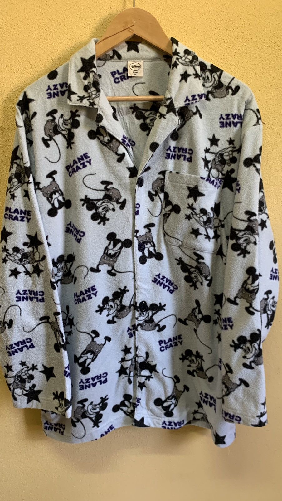 Mickey Mouse MICKEY MOUSE BUTTON UP FULL PRINT | Grailed