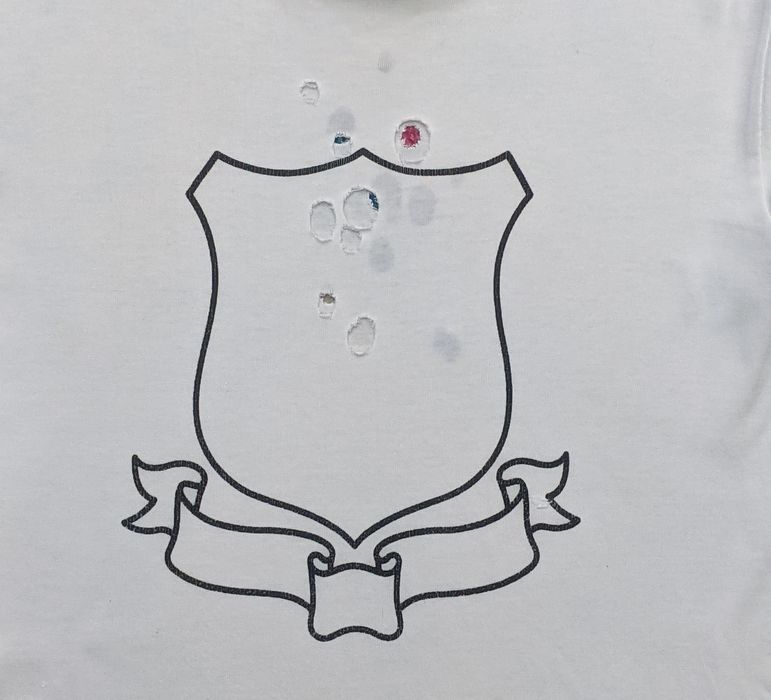 Number (N)ine Number Nine Shield Emblem Crest shirt | Grailed