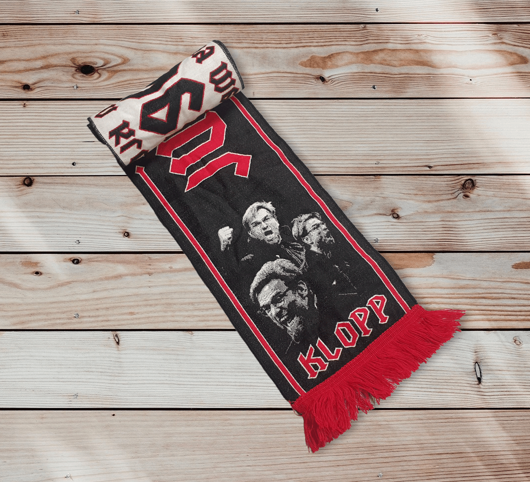 Sportswear Scarf Jurgen Klopp Liverpool Heavy Metal Football Soccer ...