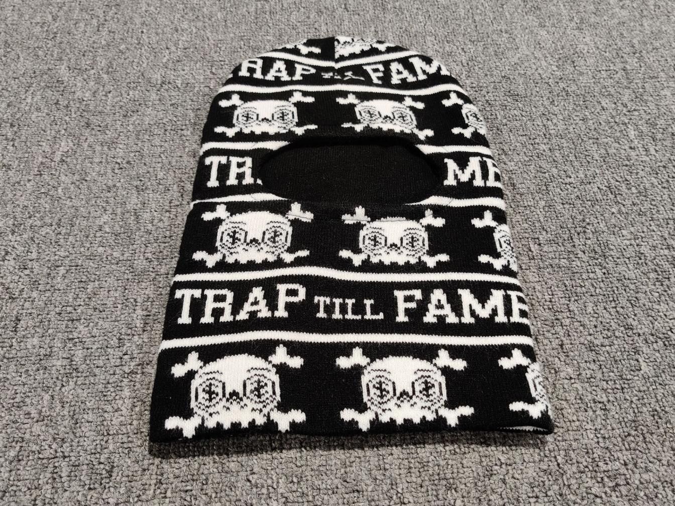 Streetwear × Trap Trap Till Famous Balaclava Ski Mask Black | Grailed