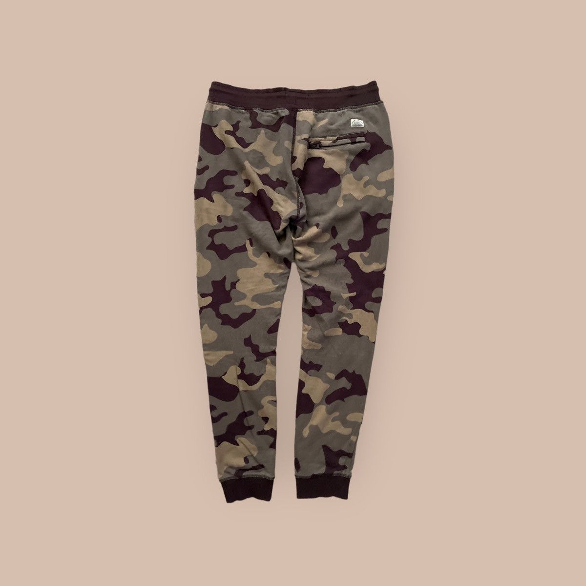 Vintage Vintage Ed Hardy Script Mocha Camo Jogger Sweatpants | Grailed