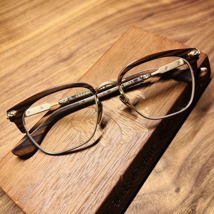 Chrome Hearts Vertical Smile II WEWE/MGP Chrome Hearts Glasses | Grailed