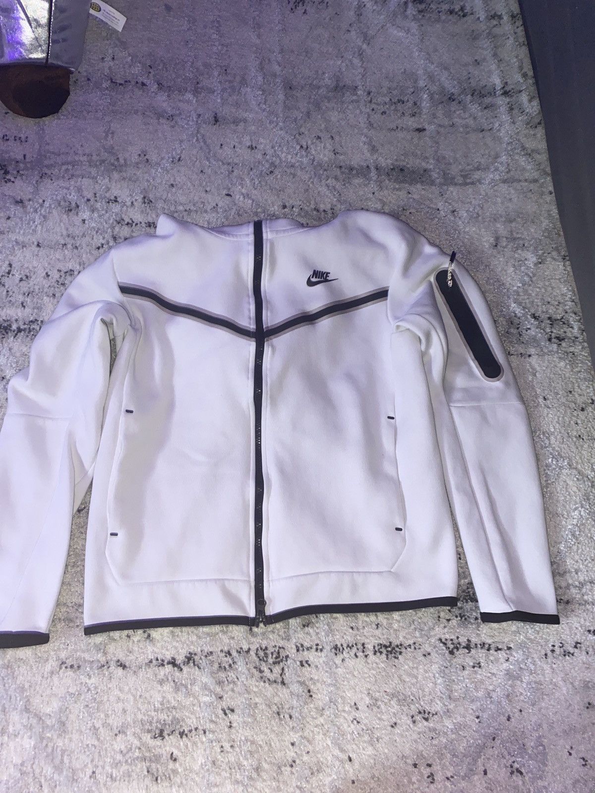 Nike White Nike Tech Fleece | Grailed