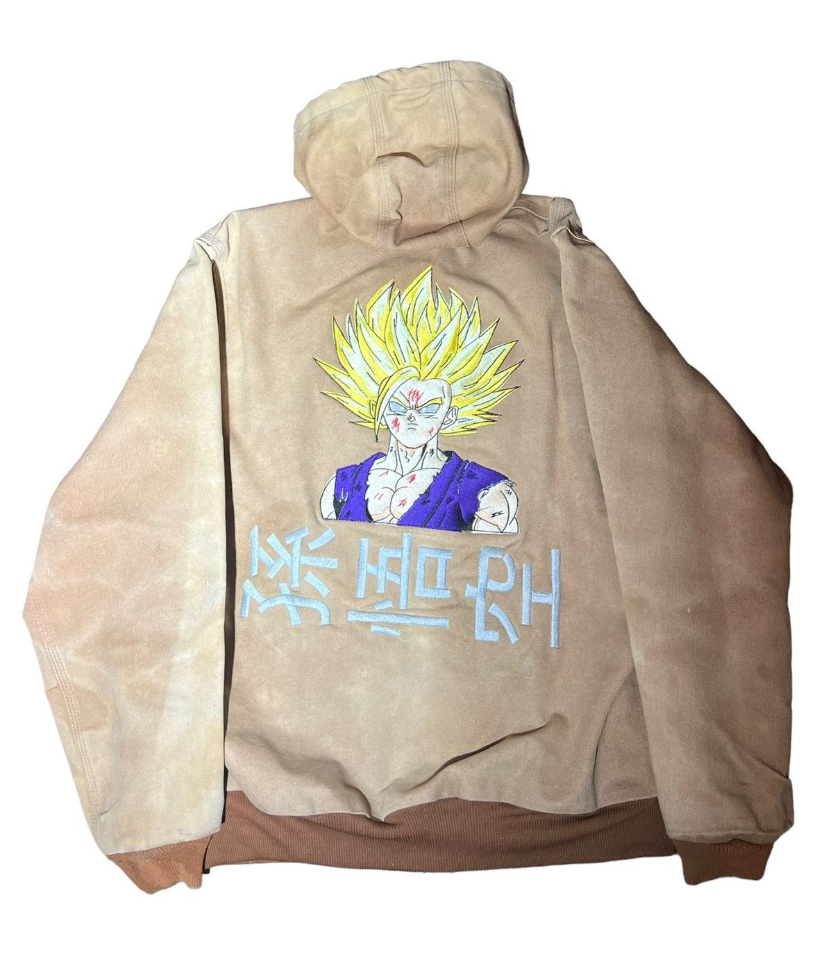 Carhartt Vintage Carhart gohan coat 500k stitches dragon ball Z rare ...
