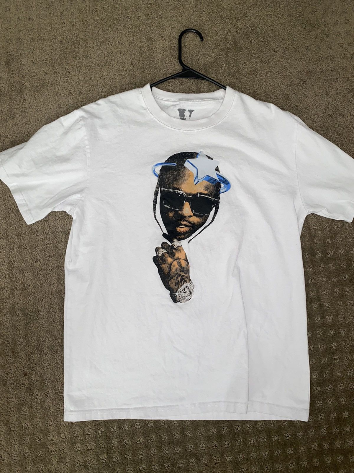 Vlone Pop Smoke Vlone Tee | Grailed