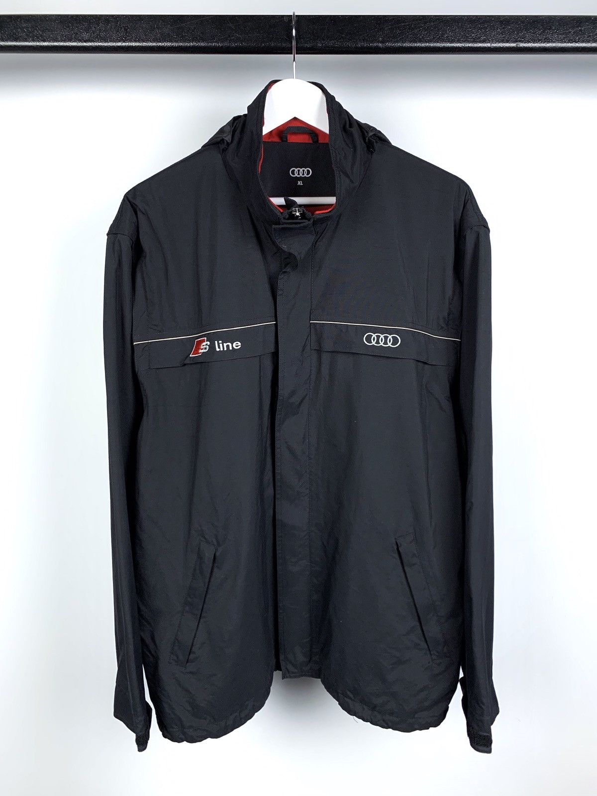 Audi × Streetwear AUDI S Line Official Licensed Product 2 in 1 Hooded ...