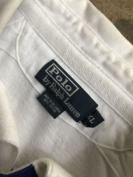 Polo Ralph Lauren Kanye Polo Ralph Lauren striped rugby polo | Grailed