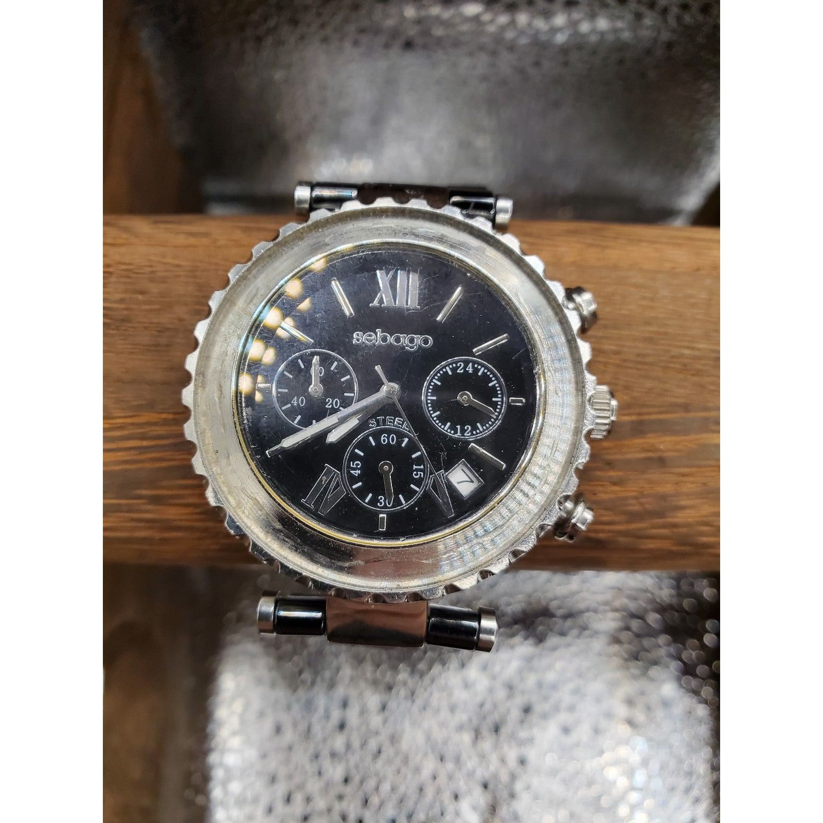 Sebago Sebago Steel Collection Stainless Steel Chronograph Watch | Grailed