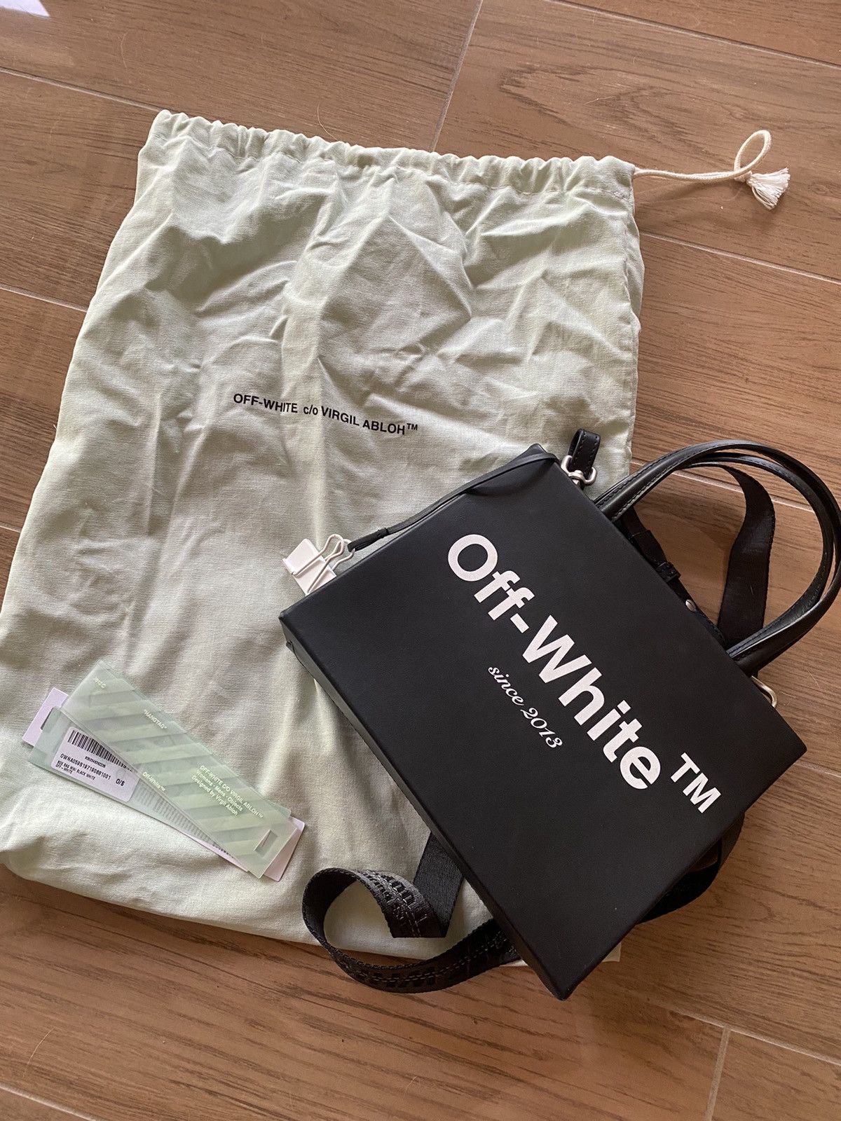 Off-White Off white box bag | Grailed