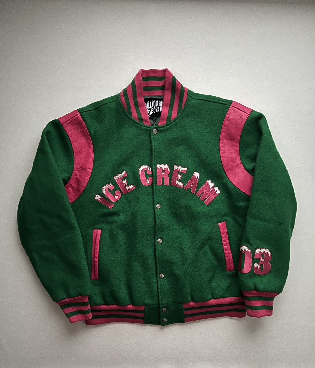 Billionaire Boys Club Season 3 Ice Cream Varsity Jacket | Grailed