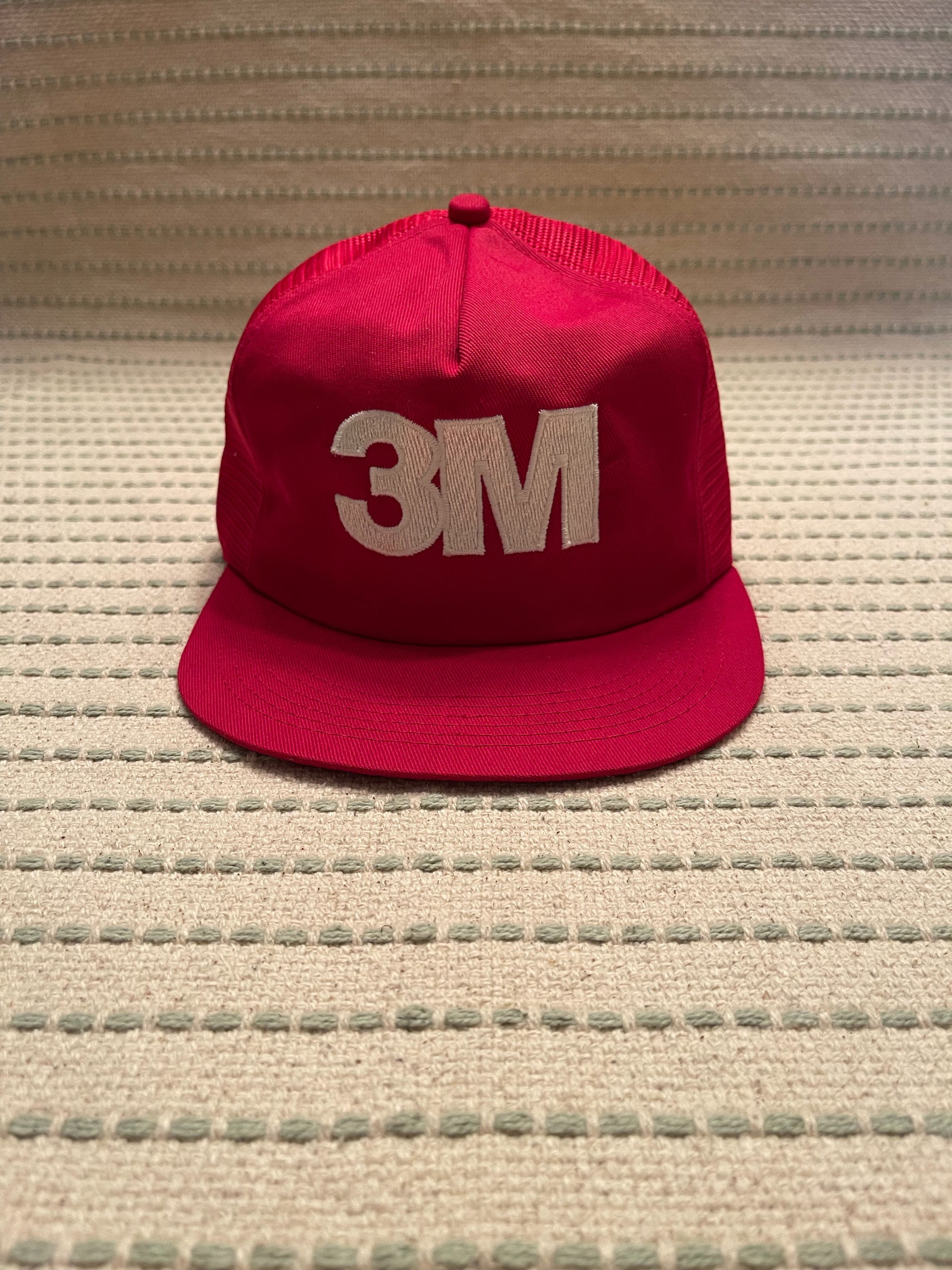 3m × Streetwear × Vintage Vintage 3M Embroidered Logo Trucker Hat | Grailed