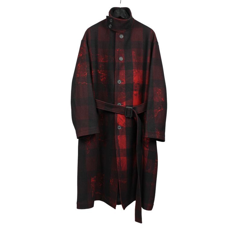 Yohji Yamamoto Yohji Yamamoto PH Red Coat 20aw Look 15 | Grailed
