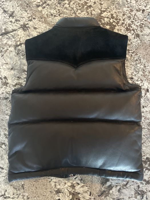The Real McCoy's Joe McCoy Deerskin Down Vest | Grailed