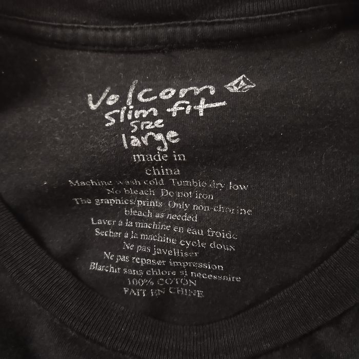 Volcom Volcom OG Logo Black Shirt | Grailed