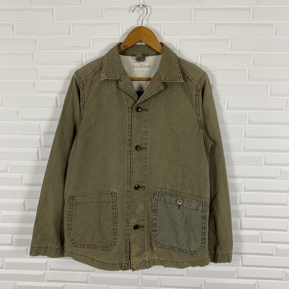Japanese Brand × Spellbound × Vintage SPELLBOUND MILITARY STYLE JACKET MADE IN JAPAN | Grailed
