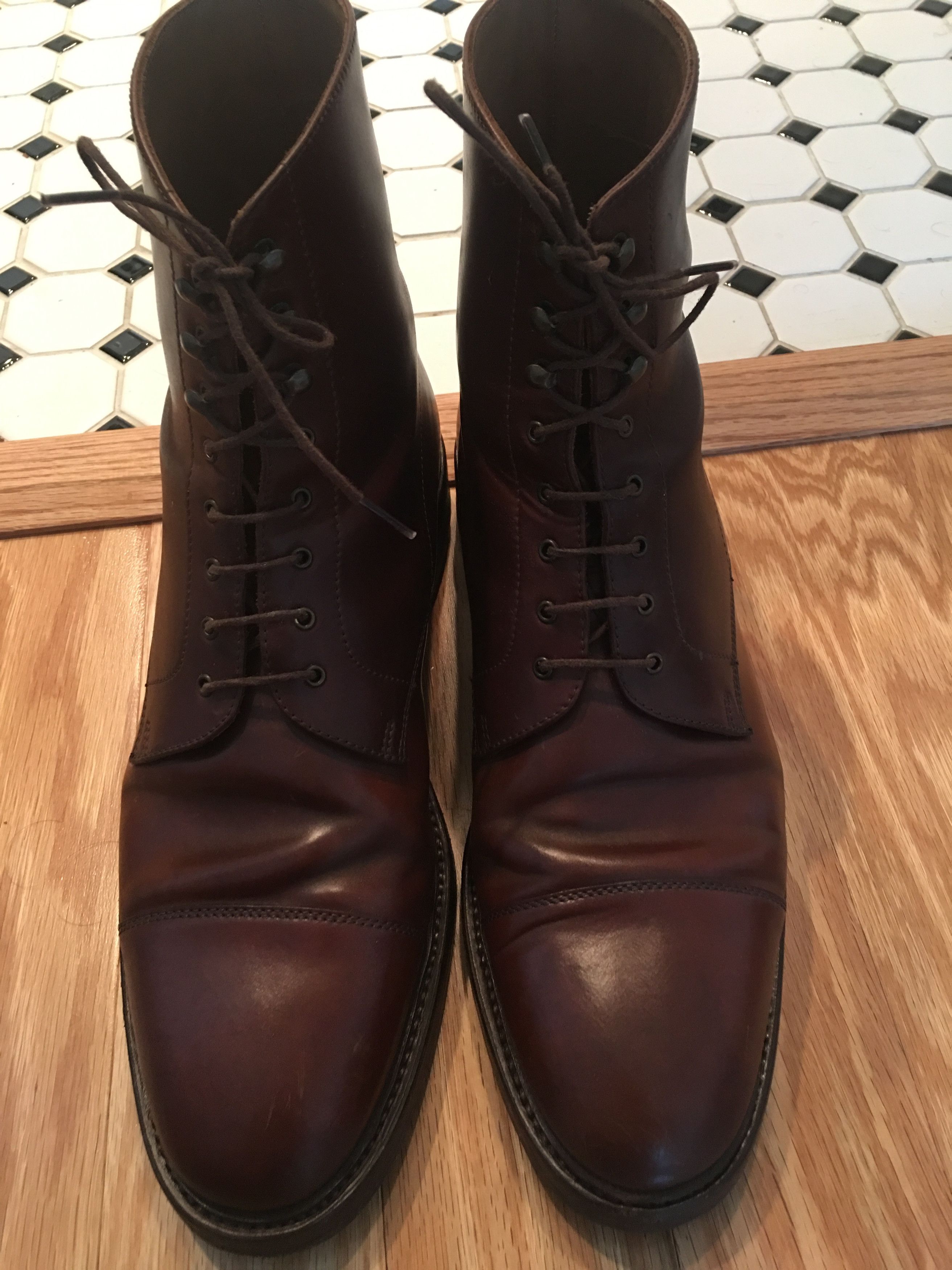 Rider Boot Co. Horween Color 4 Shell Cordovan Cap Toe Boots | Grailed