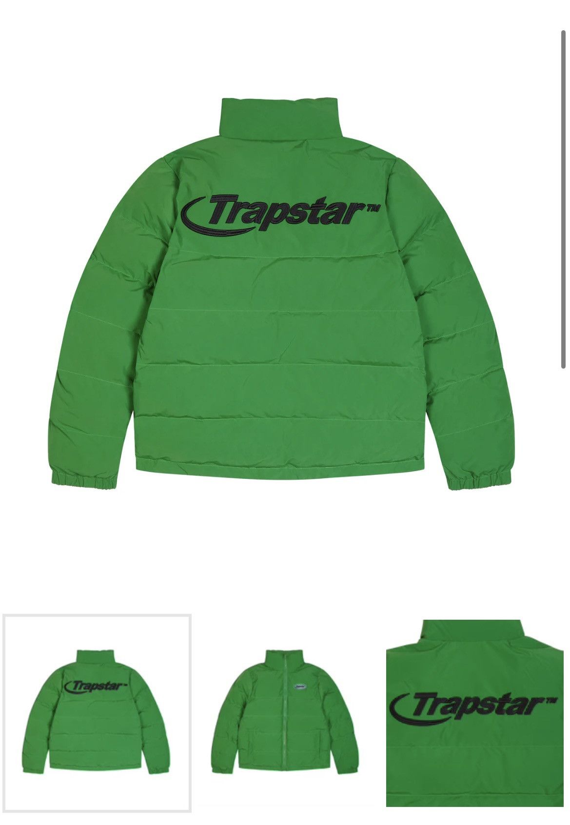 Trapstar London Trapstar Hyperdrive Puffer Jacket - Green/Black × 1 ...