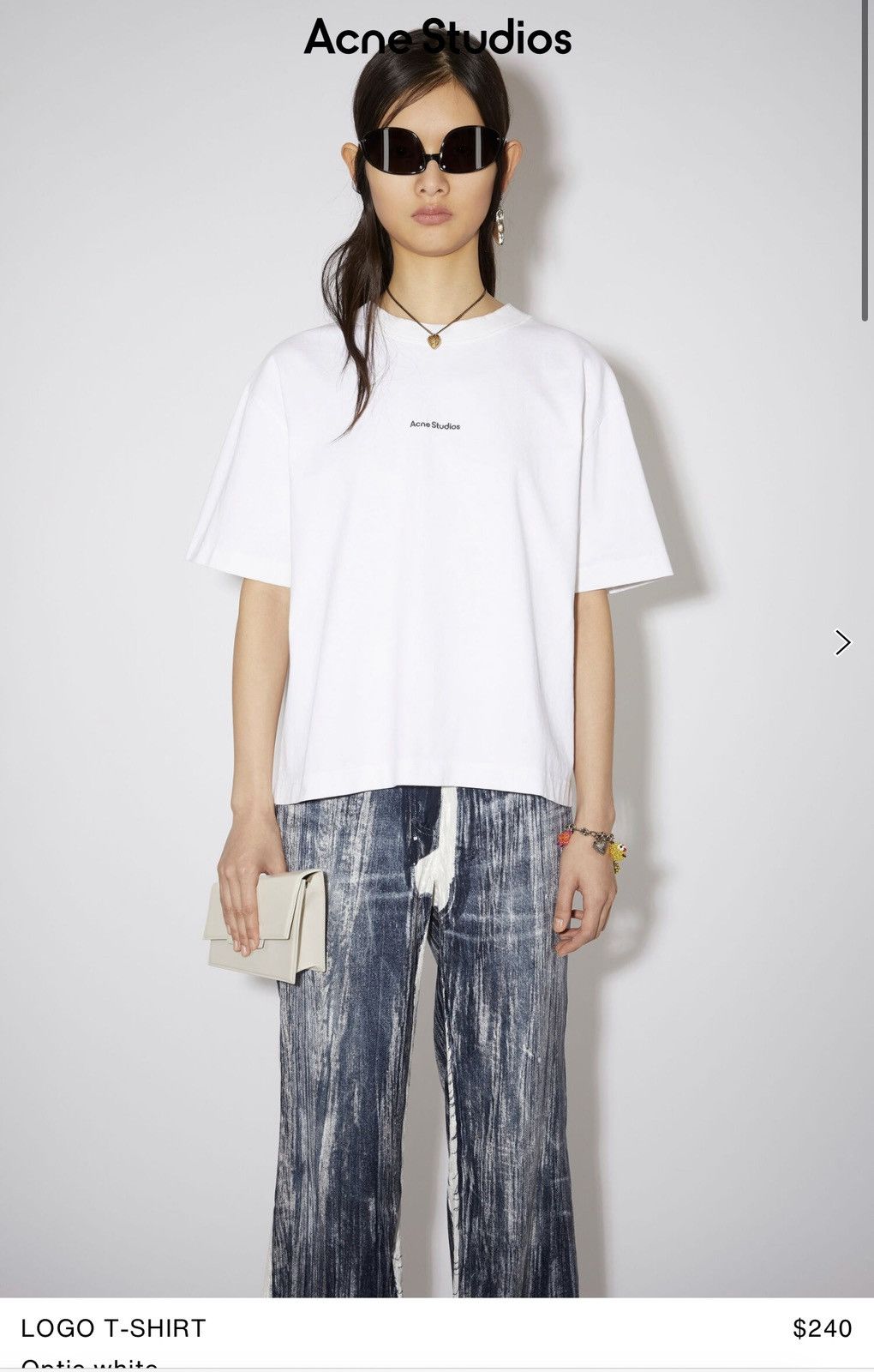 Acne Studios Acne Studios Logo Tee | Grailed