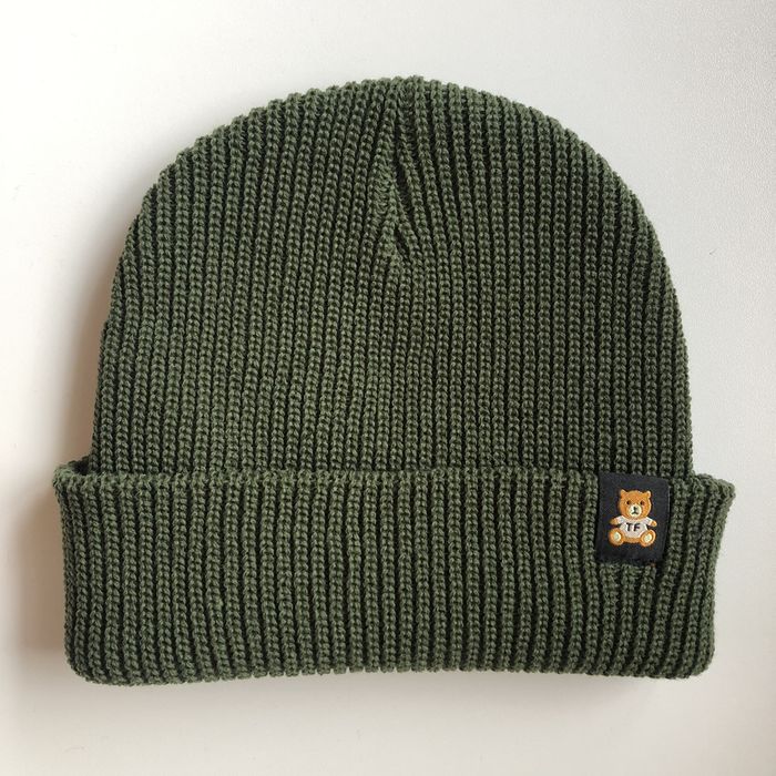Teddy Fresh NEW Teddy Fresh Beanie OLIVE | Grailed