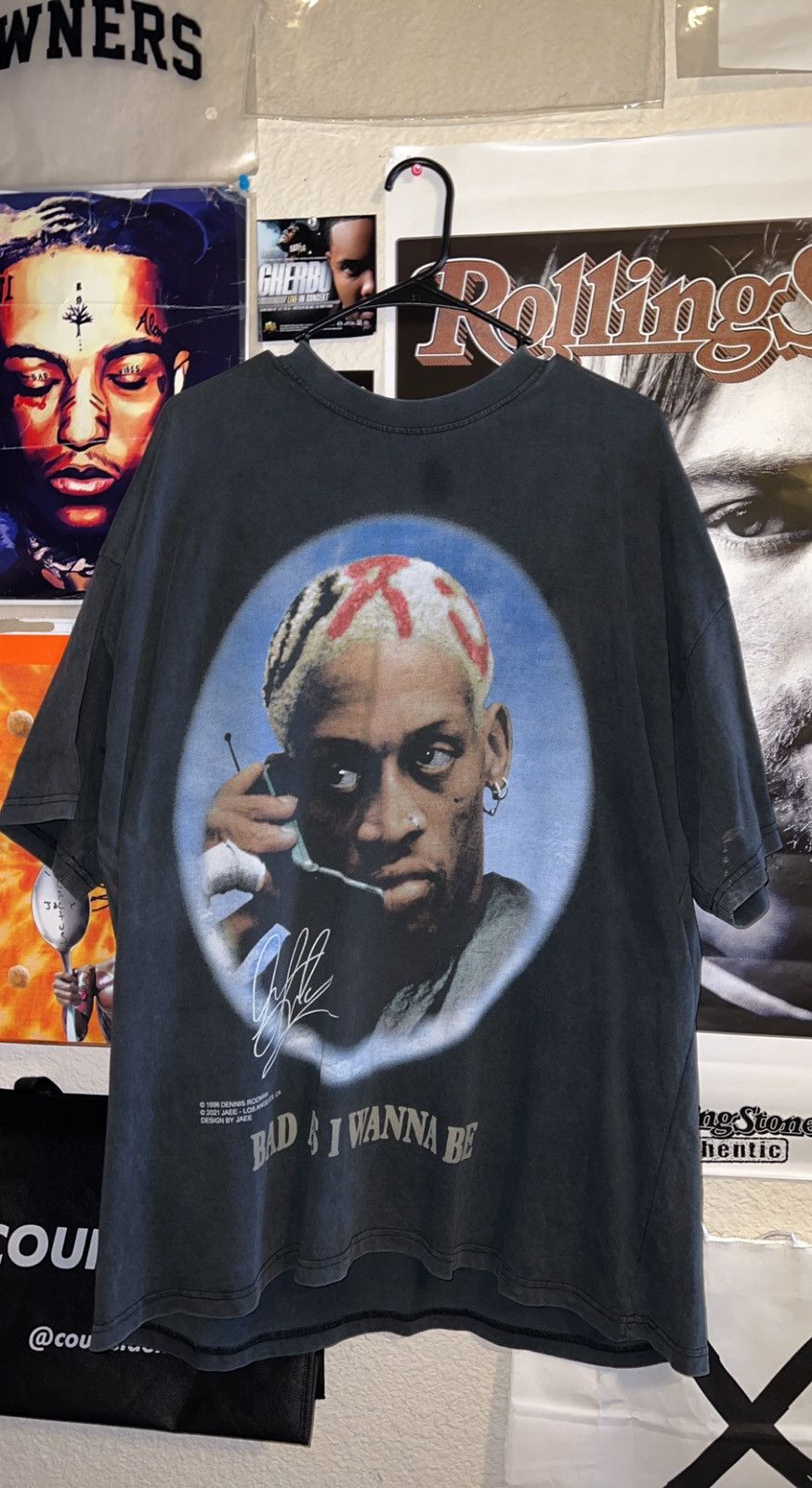 Streetwear × Vintage Jaee Editz Rodman V1 Tee | Grailed