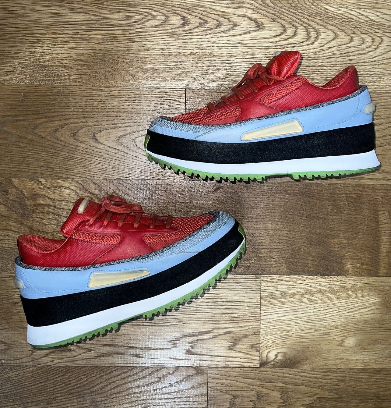 Raf Simons SS/14 Runway Light Up Platform Sneakers | Grailed