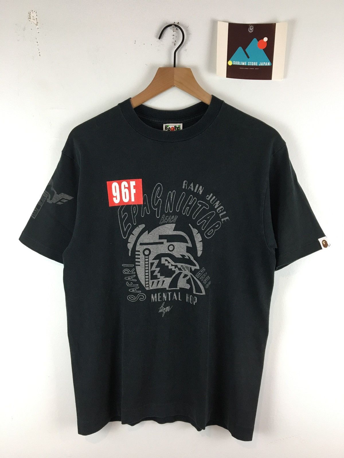 Bape Bape Print Logo Tee | Grailed