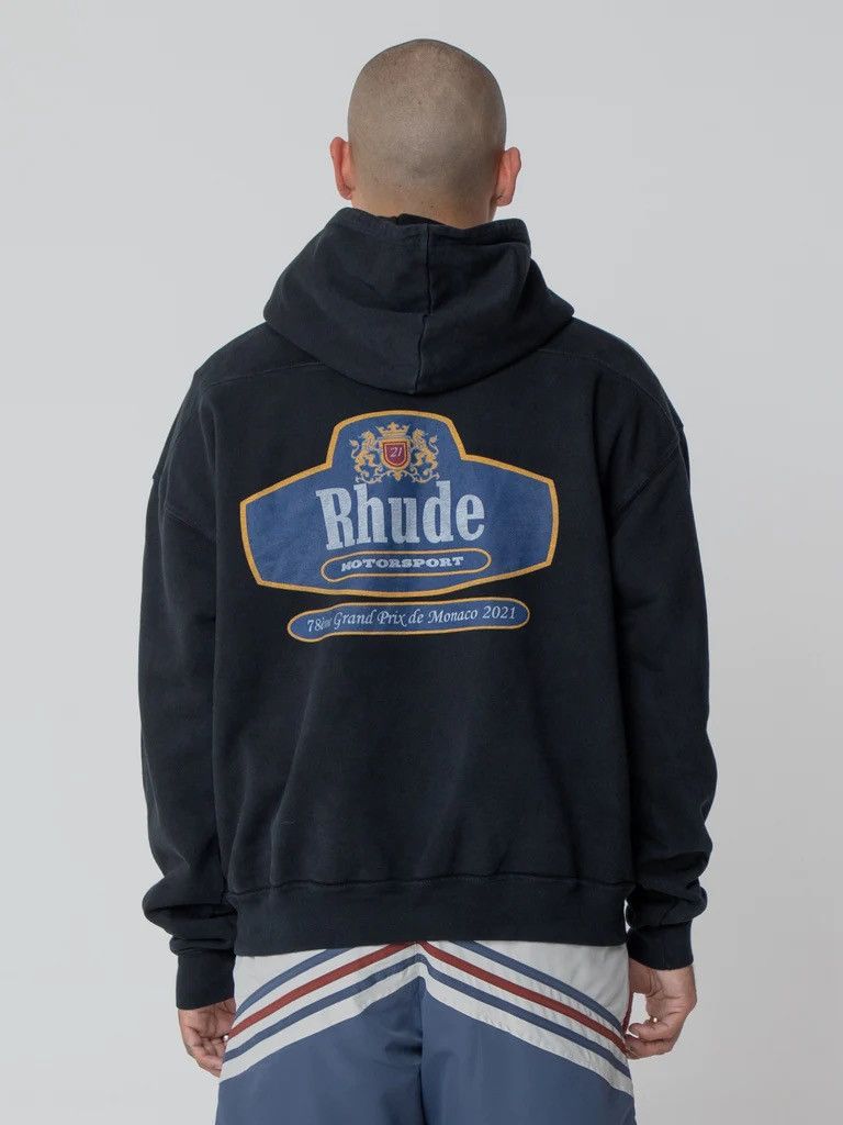 Rhude RHUDE RACING CREST HOODIE | Grailed