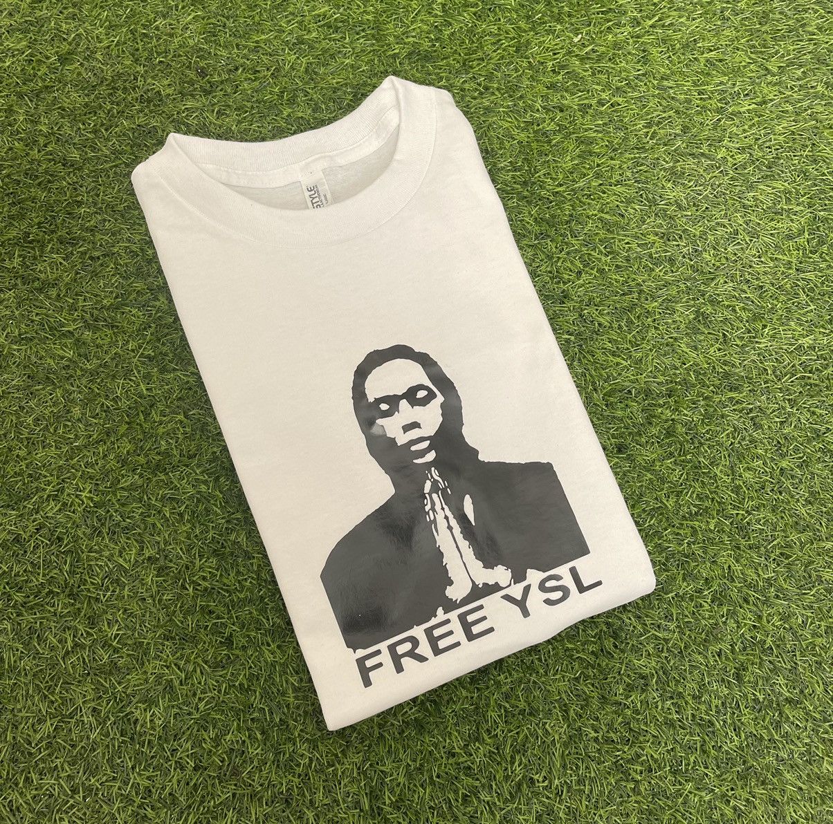 Streetwear × Vintage FREE YSL RARE YOUNG THUG TEE | Grailed