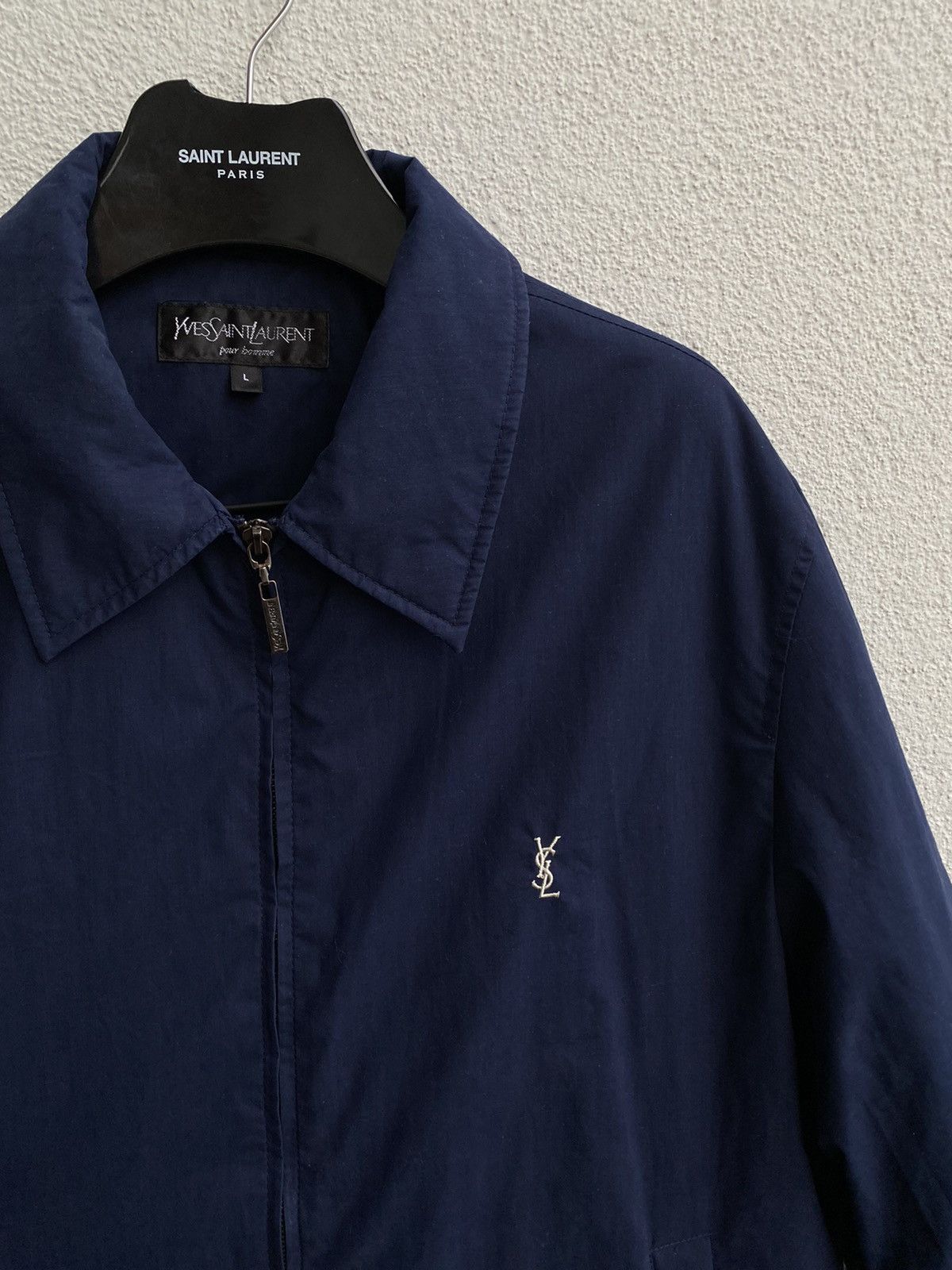 Yves Saint Laurent Warmed YSL Jacket Harrington Saint Laurent | Grailed
