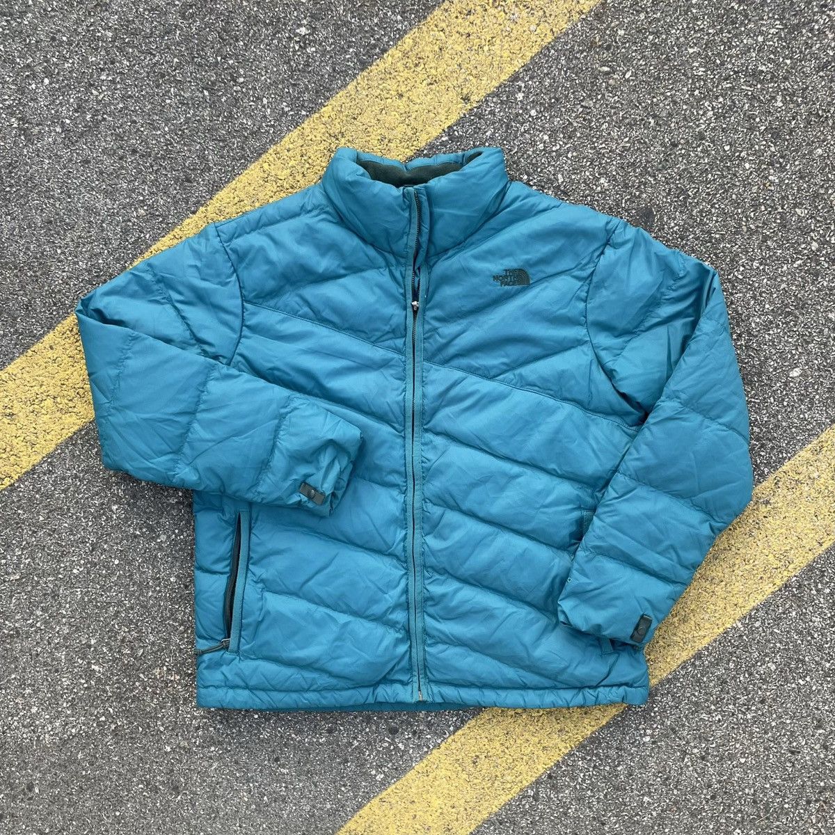 The North Face TNF The North Face 550 Down Puffer Puffy Bomber Jacket ...