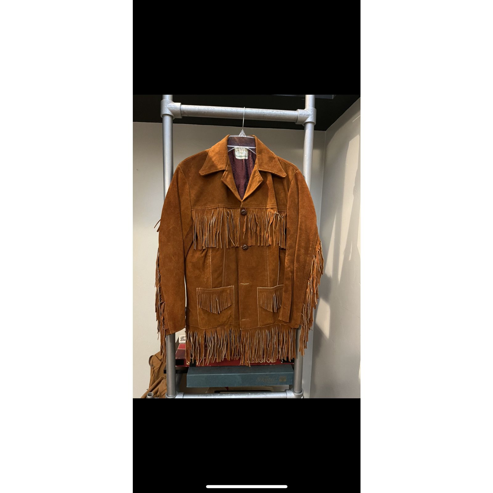 Vintage Vintage JOKER Suede Fringe Western Jacket | Grailed