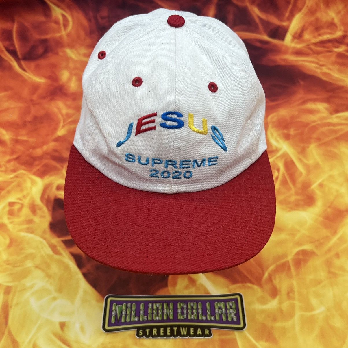 Streetwear × Supreme × Vintage Jesus 6-panel | Grailed