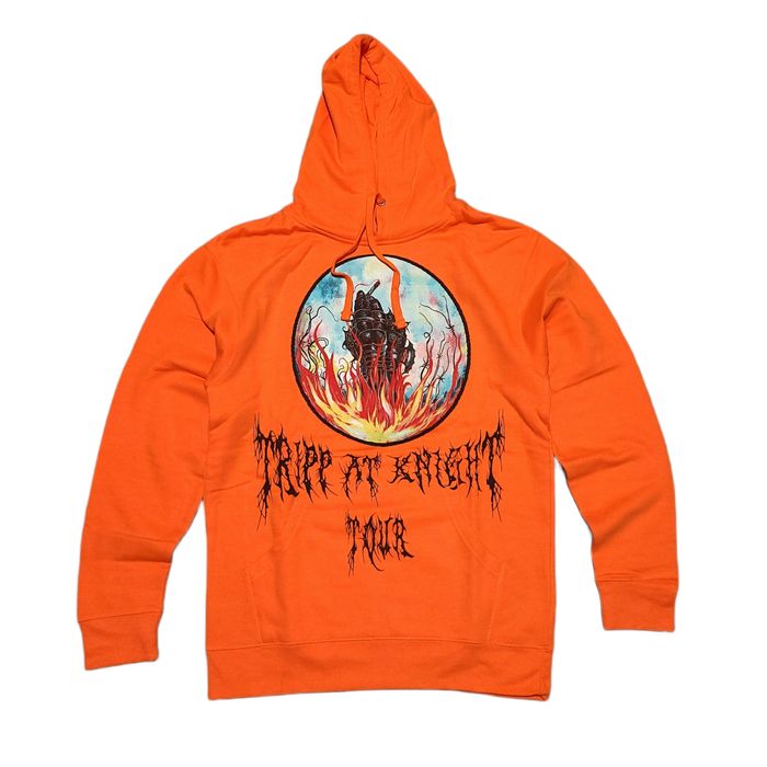 Trippie Redd Tripp at Knight Tour Final Flaw Hoodie | Grailed