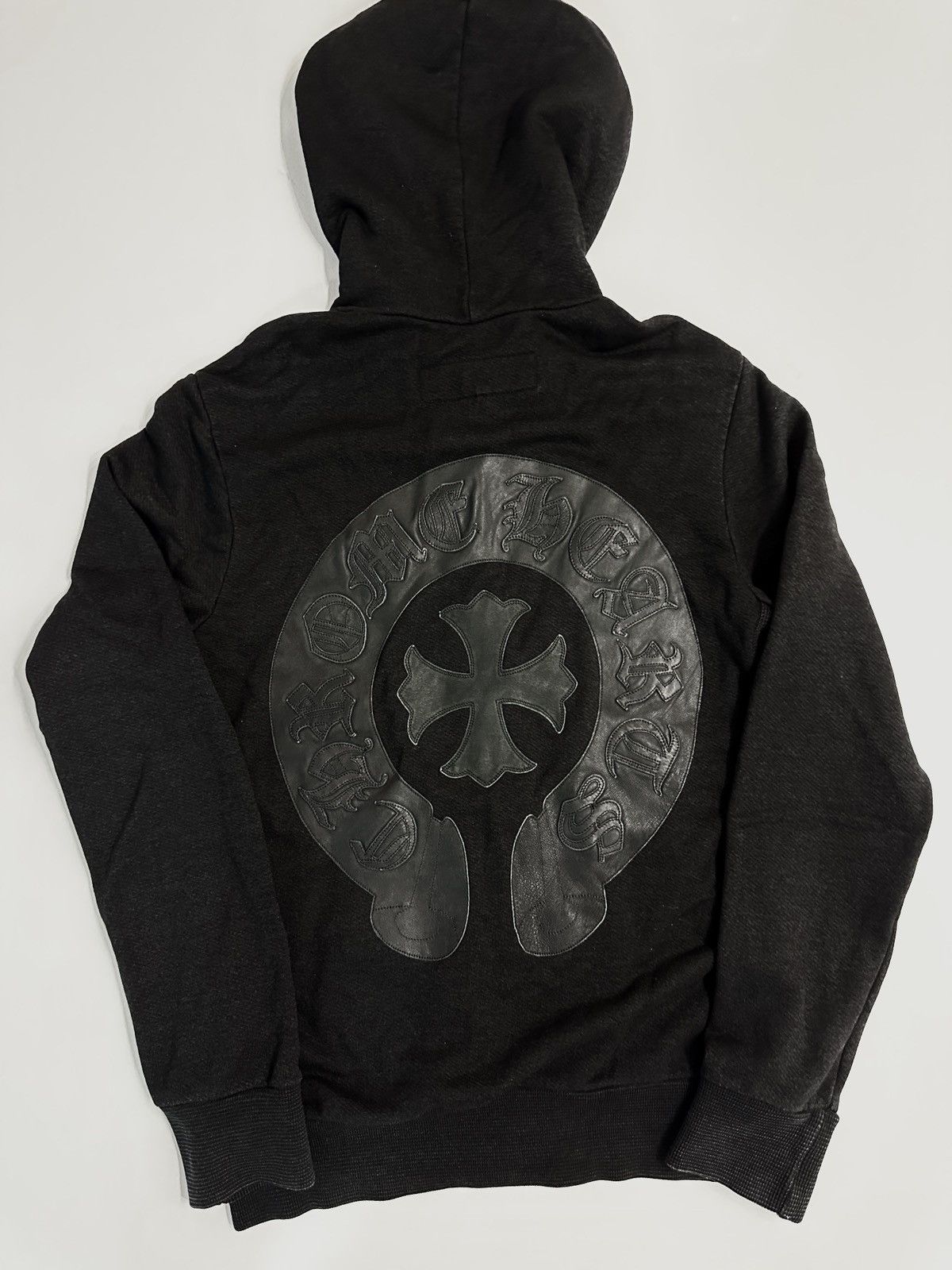 Chrome Hearts Chrome Hearts leather patch jacket | Grailed