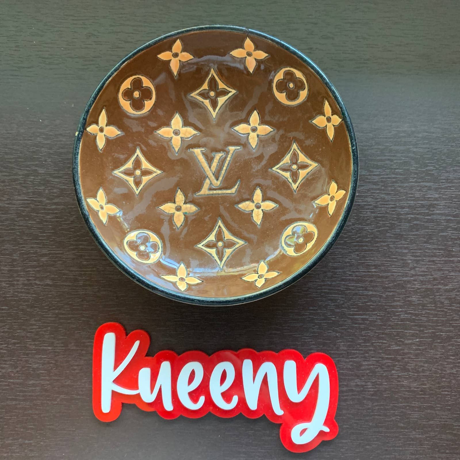 Louis Vuitton Louis Vuitton Vintage Ashtray Monogram Longwy Bowl Dish ...